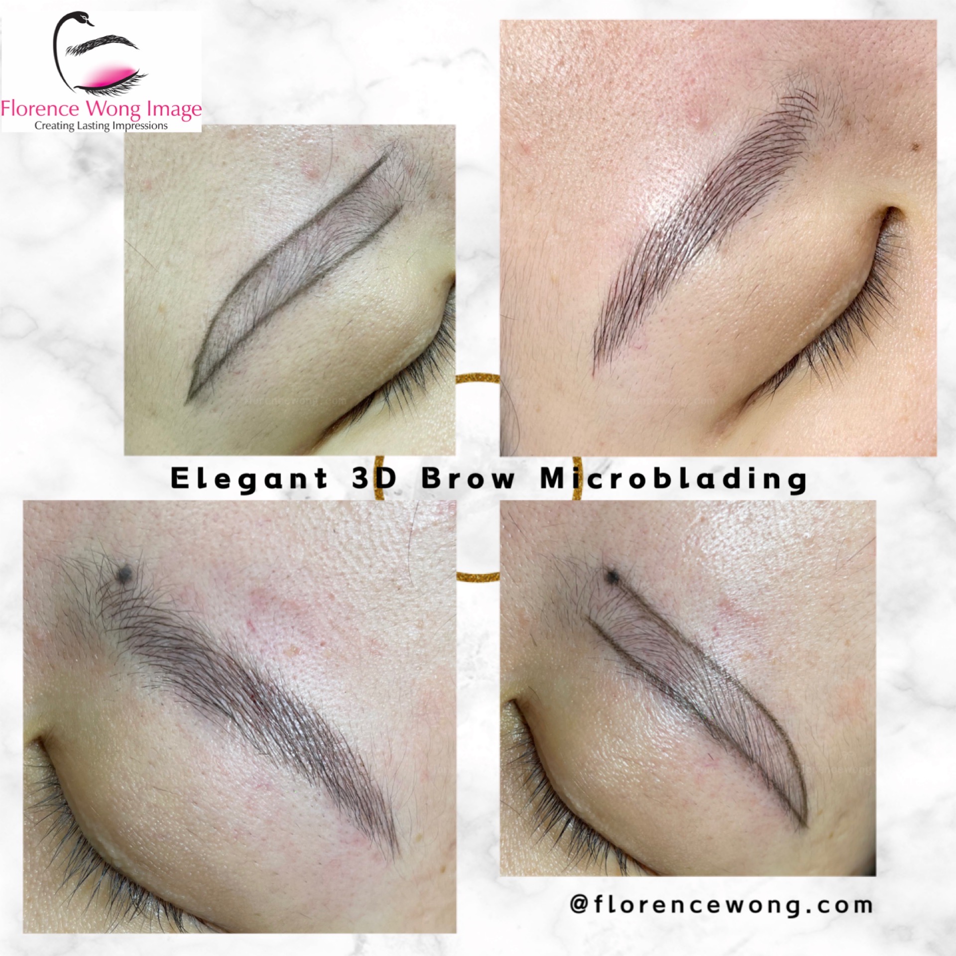 HairStroke Brow Design 线条眉型设计 - Florence Wong Weblog - Professional Make-Up Artist & 3D Eyebrow ...